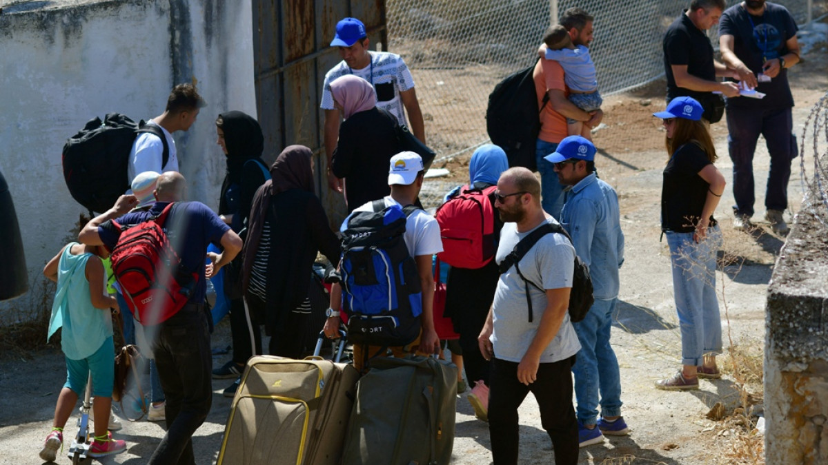 Migrants in Greece